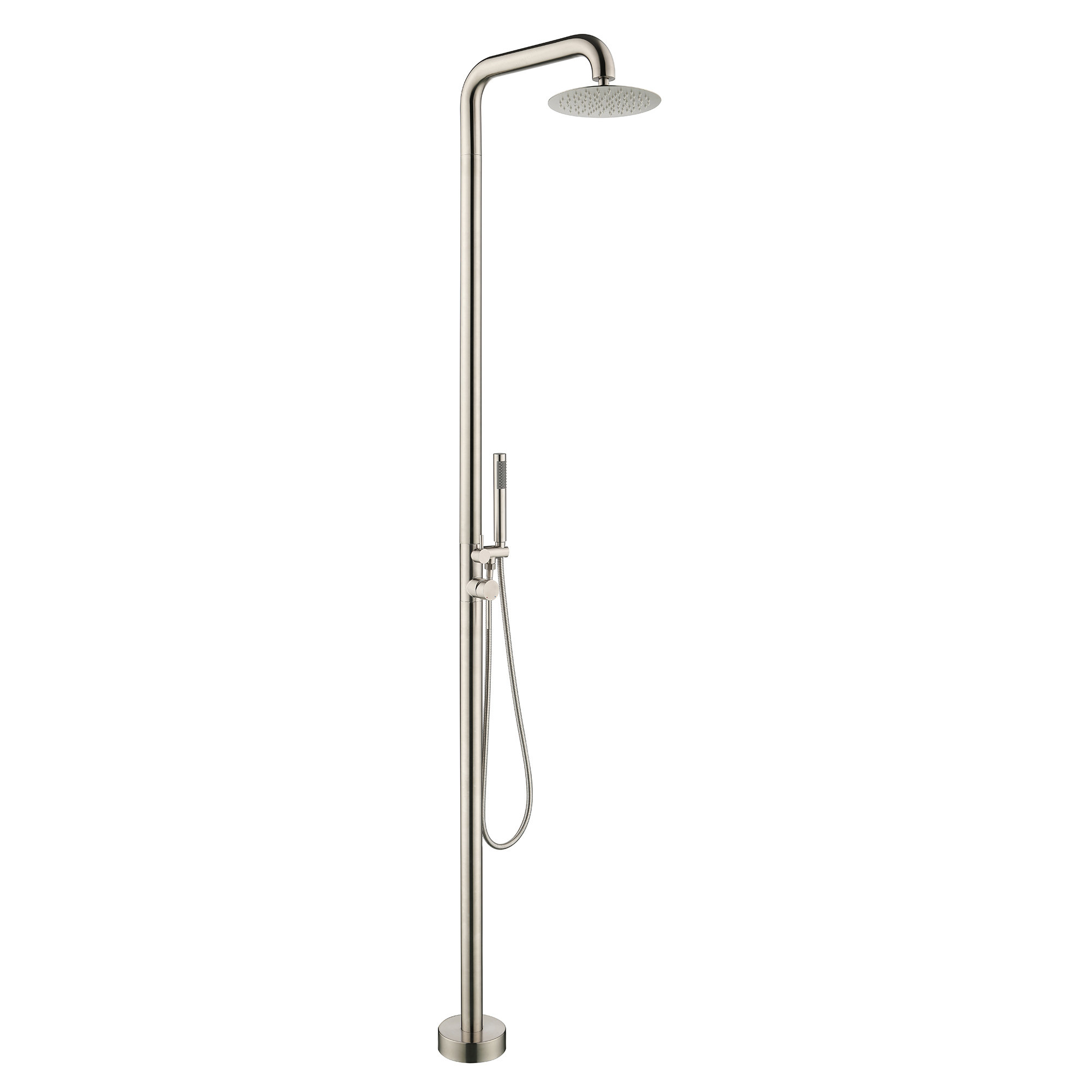 TAPLONG 86-3/5" H 316 Stainless Steel Freestanding Exposed Outdoor ...