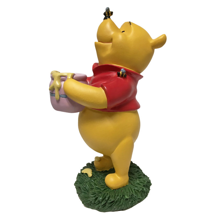 Back Yard Glory Disney Winnie the Pooh with Honey Pot Garden Statue ...