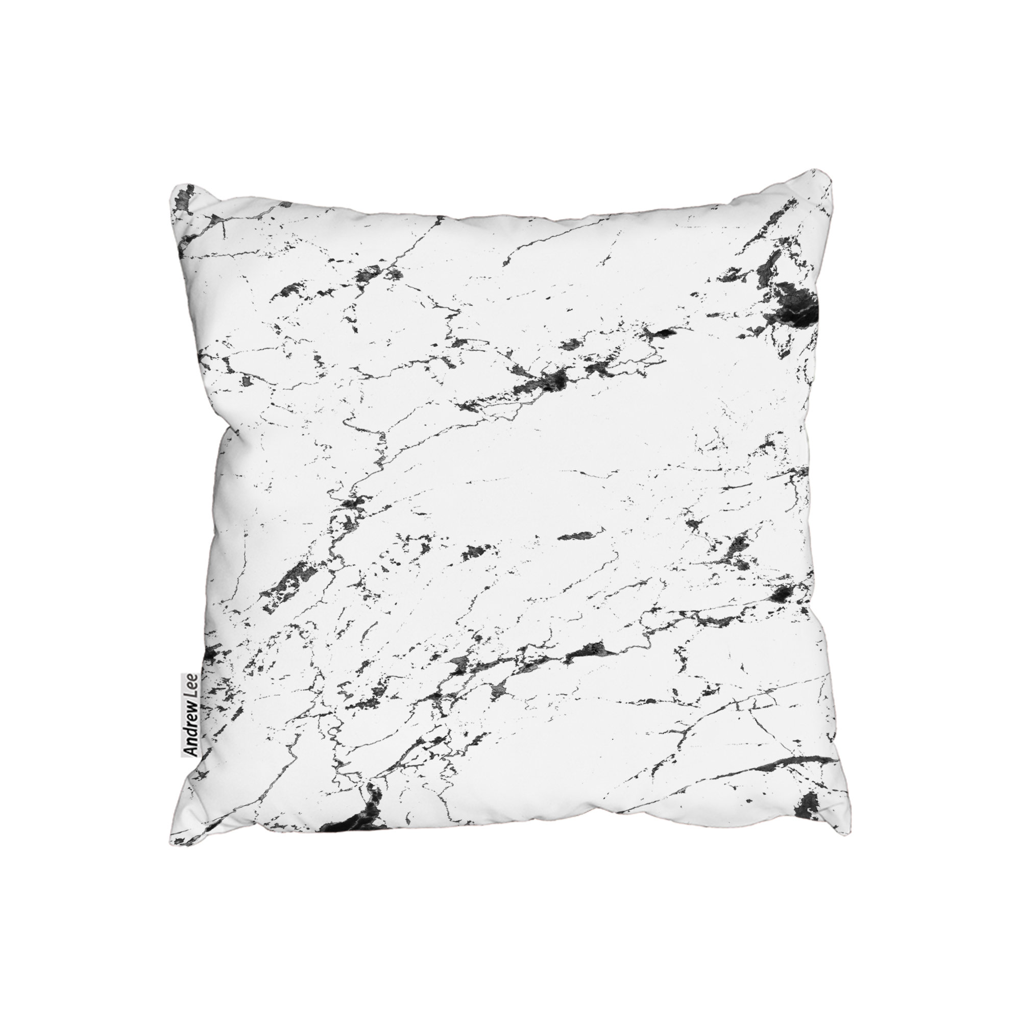 Andrew Lee Thin Marble Cushion with Filling | Wayfair.ie