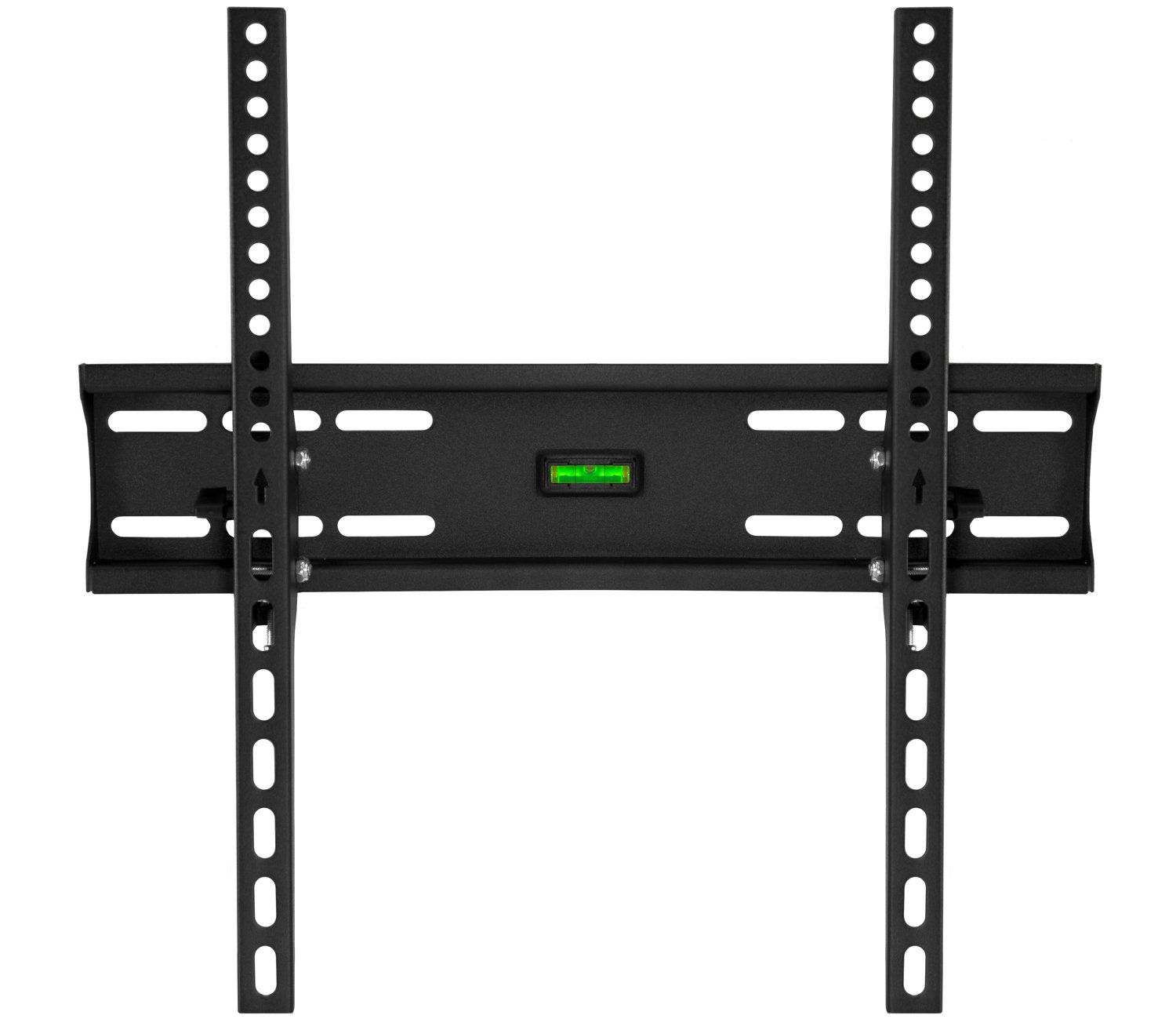 Mount-it Low Profile Black Tilt Wall Mount for Holds up to 77 lbs ...