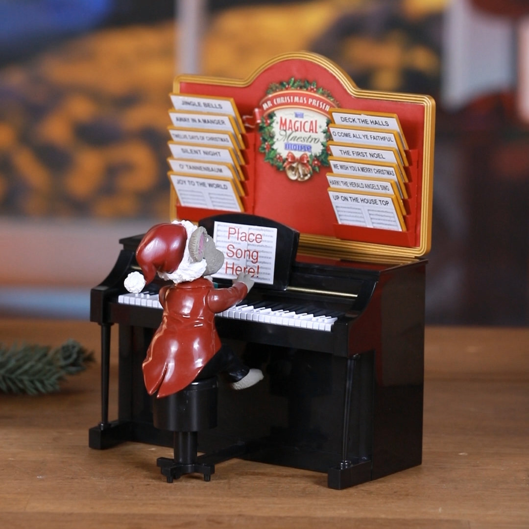 Mr. Christmas Magic of Christmas 7.75" Magical Maestro Mouse & Reviews ...