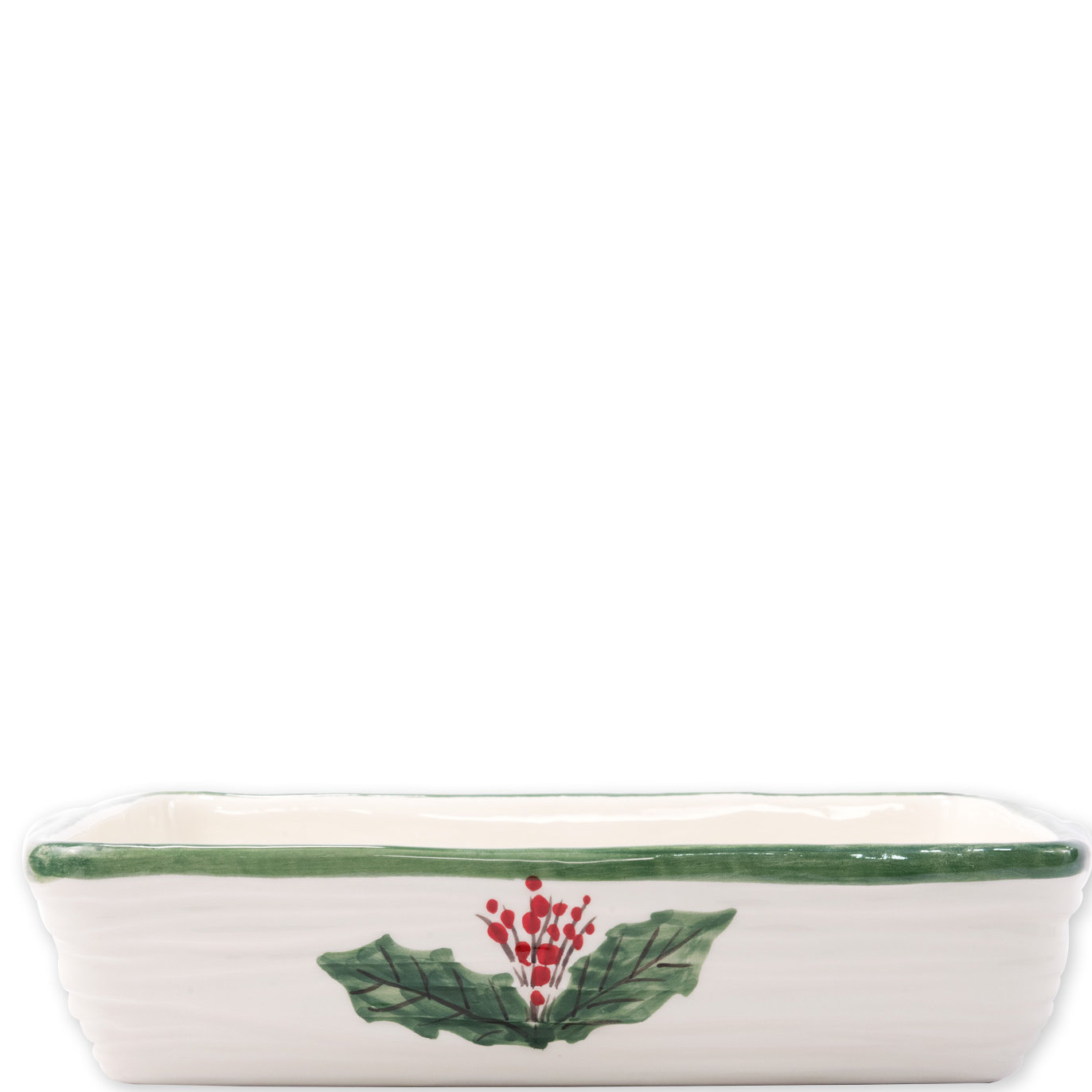 VIETRI Old St. Nick Rectangular Baker with Chef | Wayfair