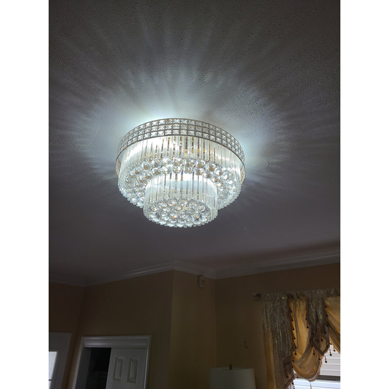 Rosdorf Park Heera 5 - Light Dimmable LED Tiered Chandelier | Wayfair