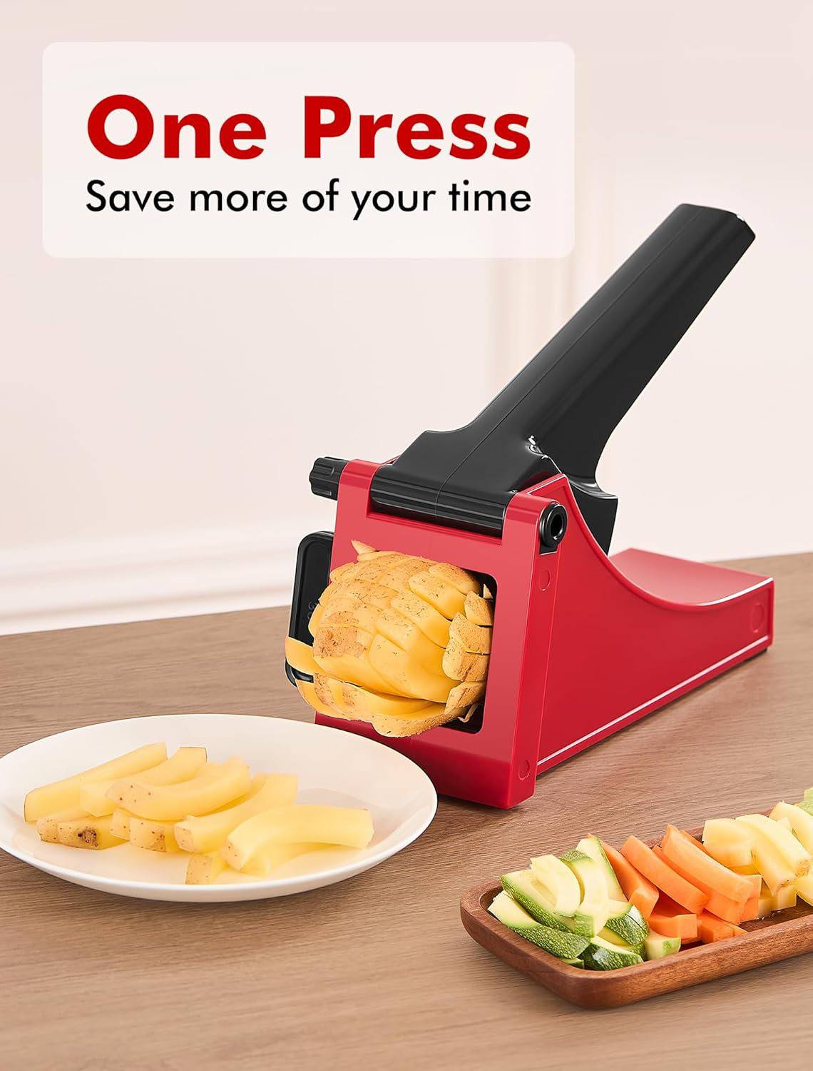 Anadea French Fry Cutter, Professional Potato Cutter For French Fries ...