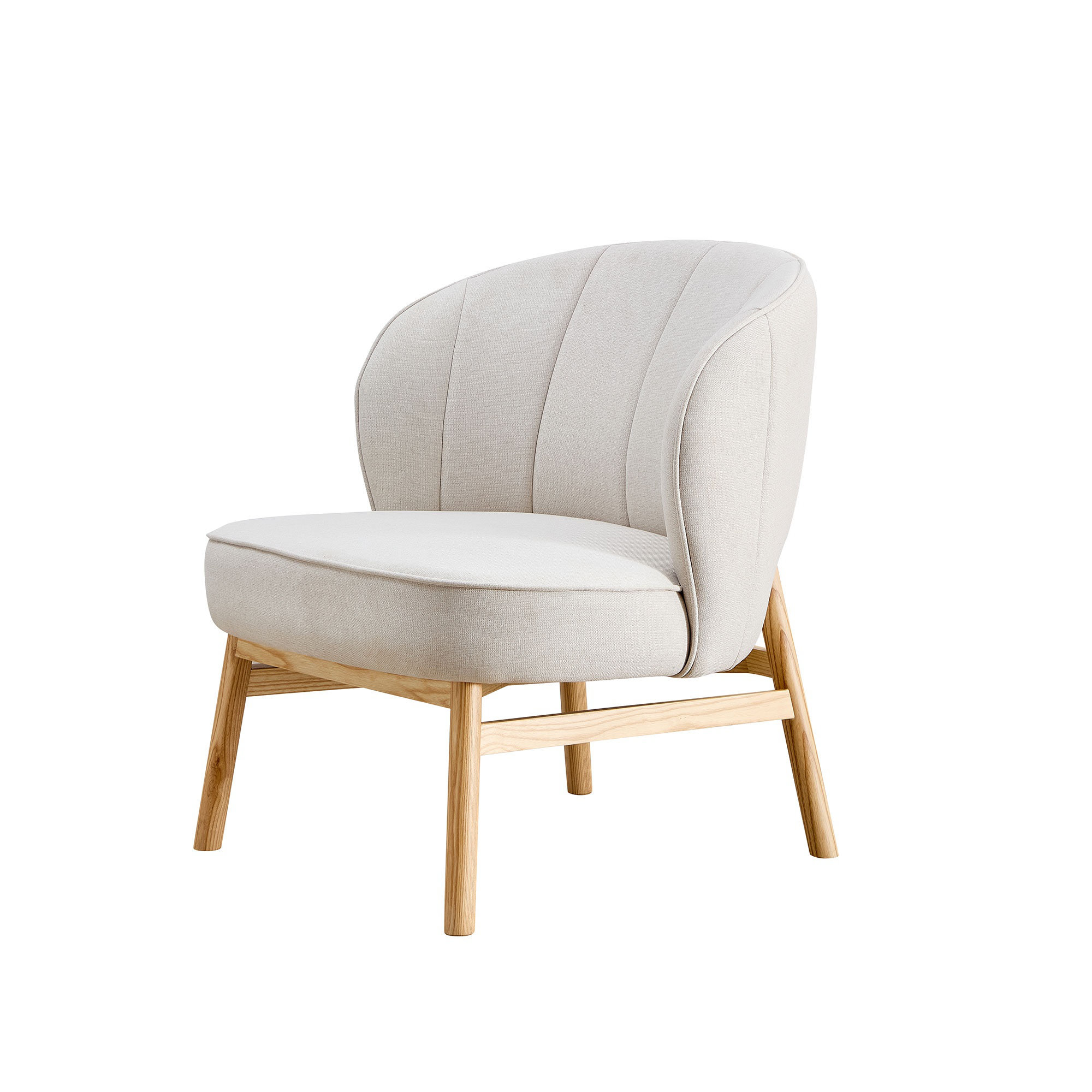 UDAMET Modern Lounge Chair,Wooden Frame Upholstered Lounge Chair,Thick ...