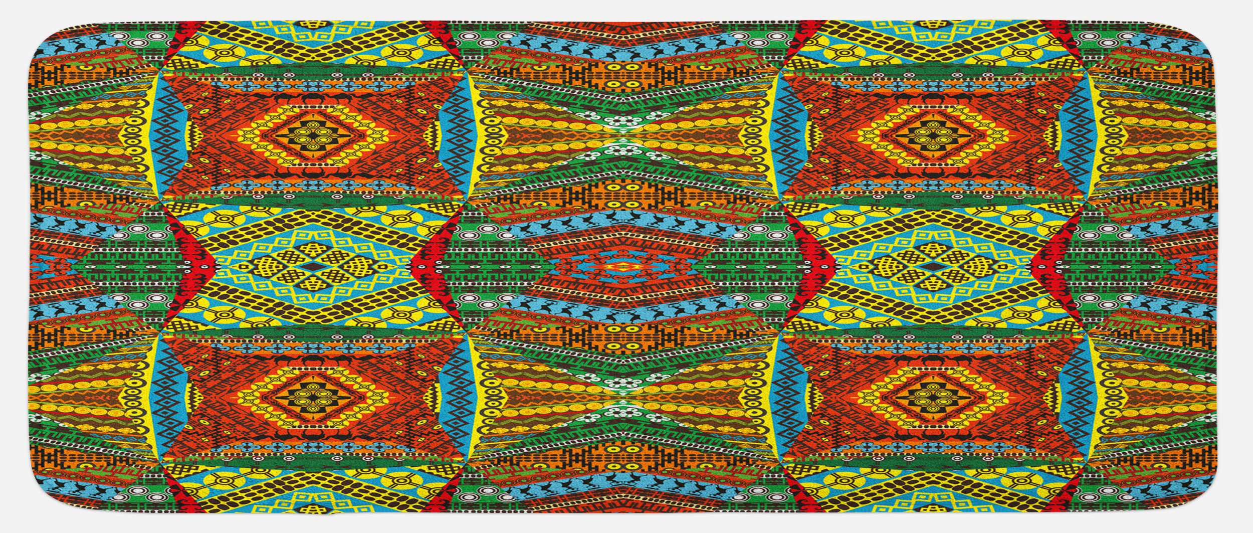 East Urban Home Collage Of Native Motifs Art Traditional Old Fashioned ...