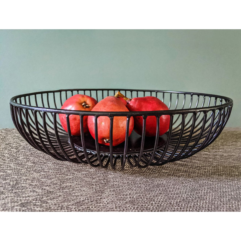 Red Barrel Studio® Straight Line Iron Basket | Wayfair