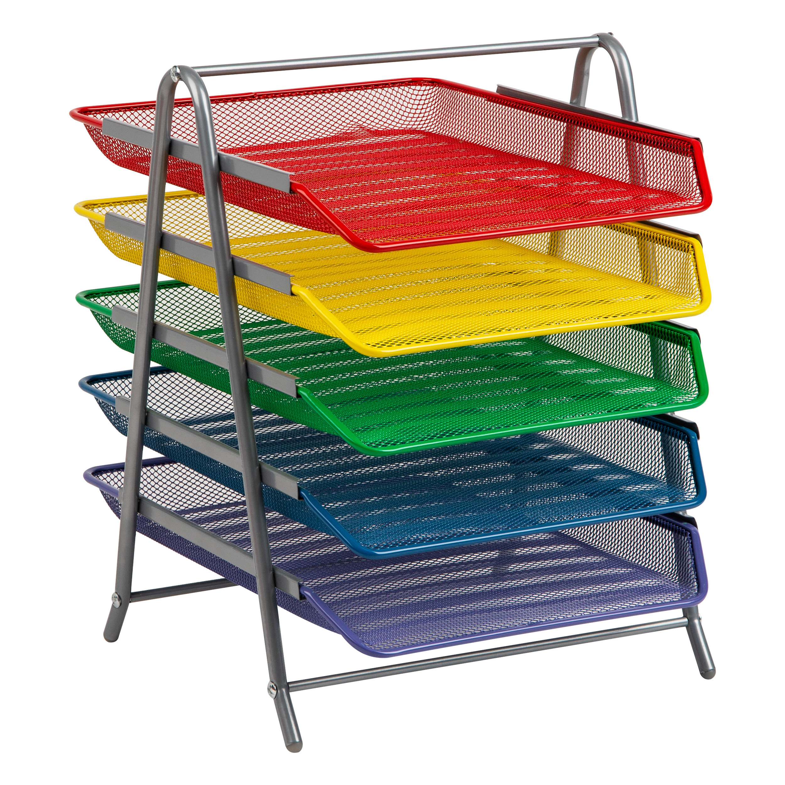 Mind Reader 5-Tier Paper Tray, Desktop Organizer, File Storage ...