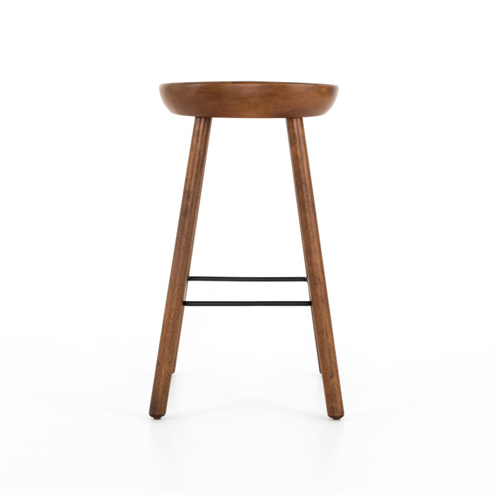 Birch Lane™ Casimer Solid Wood Stool & Reviews | Wayfair