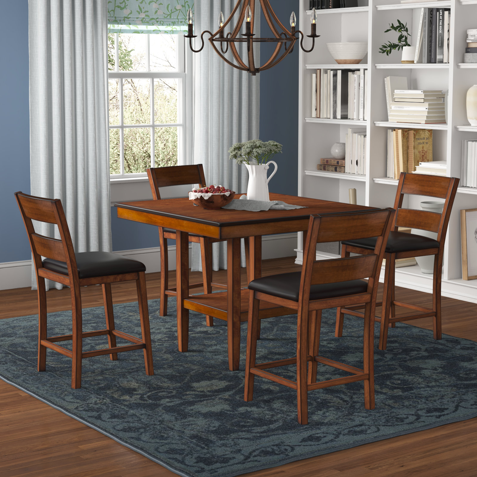 Lark Manor Dormont 5 - Piece Dining Set & Reviews | Wayfair