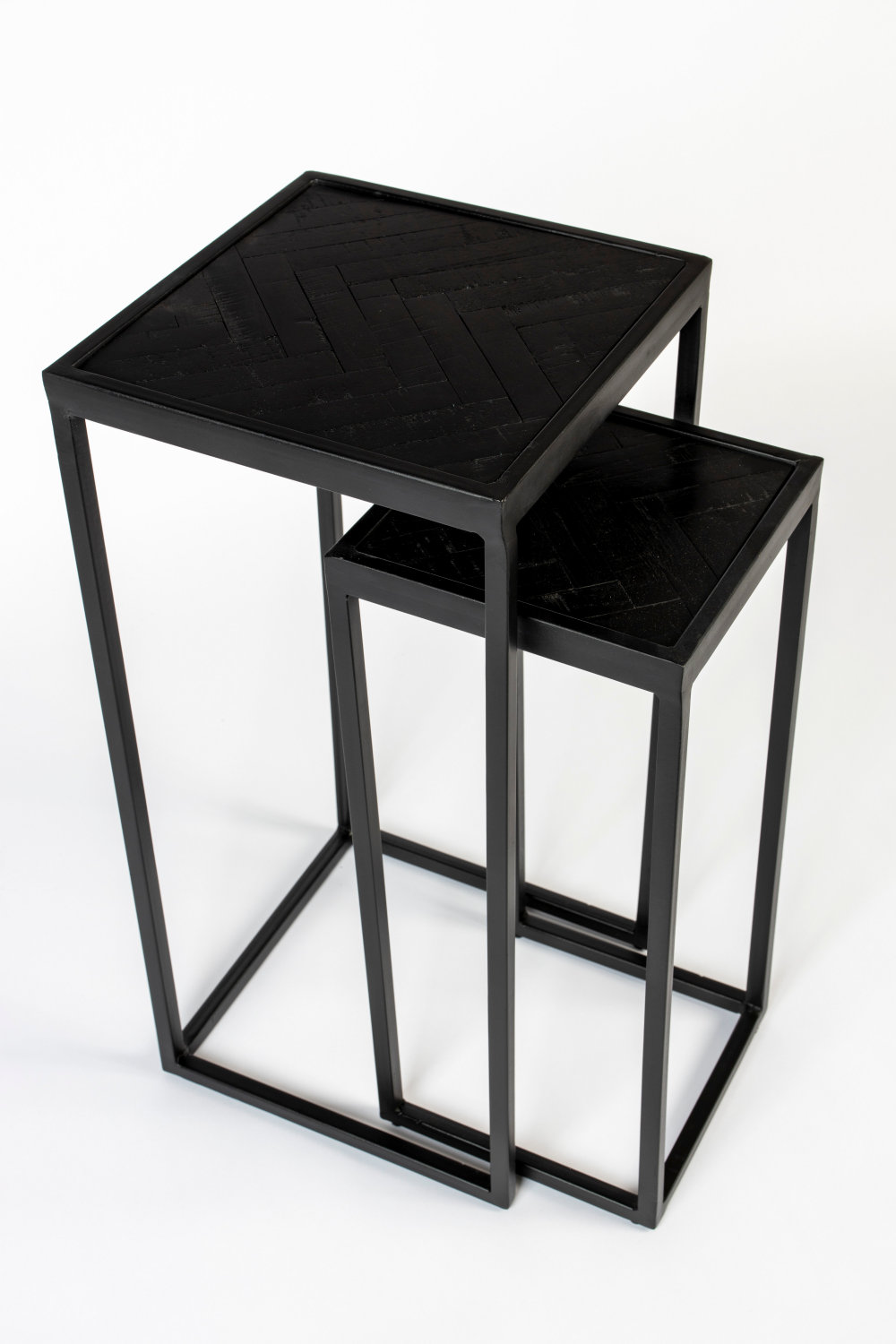 Luxury Furnitures Paker Side Table Frame Nesting Tables - Wayfair Canada
