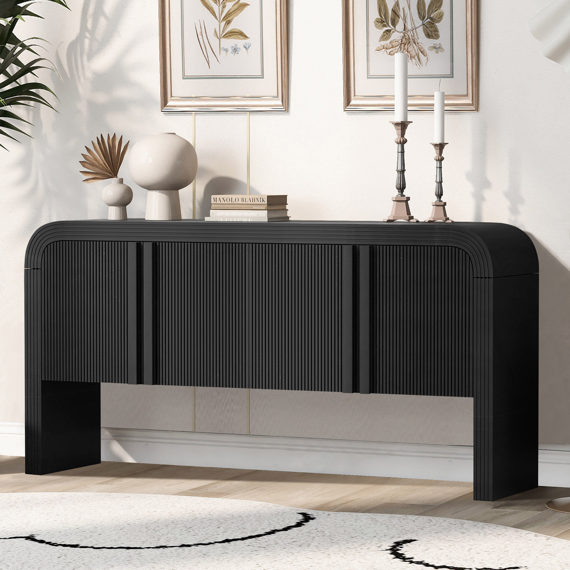 Wrought Studio Chambers 63'' 4 Doors Buffet Table Sideboard - Wayfair ...