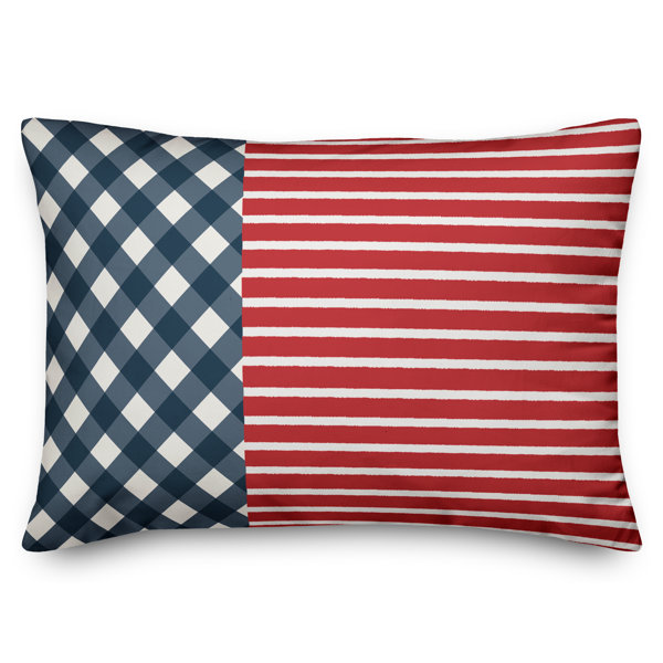 August Grove® Cozumel Striped Polyester Throw Pillow | Wayfair