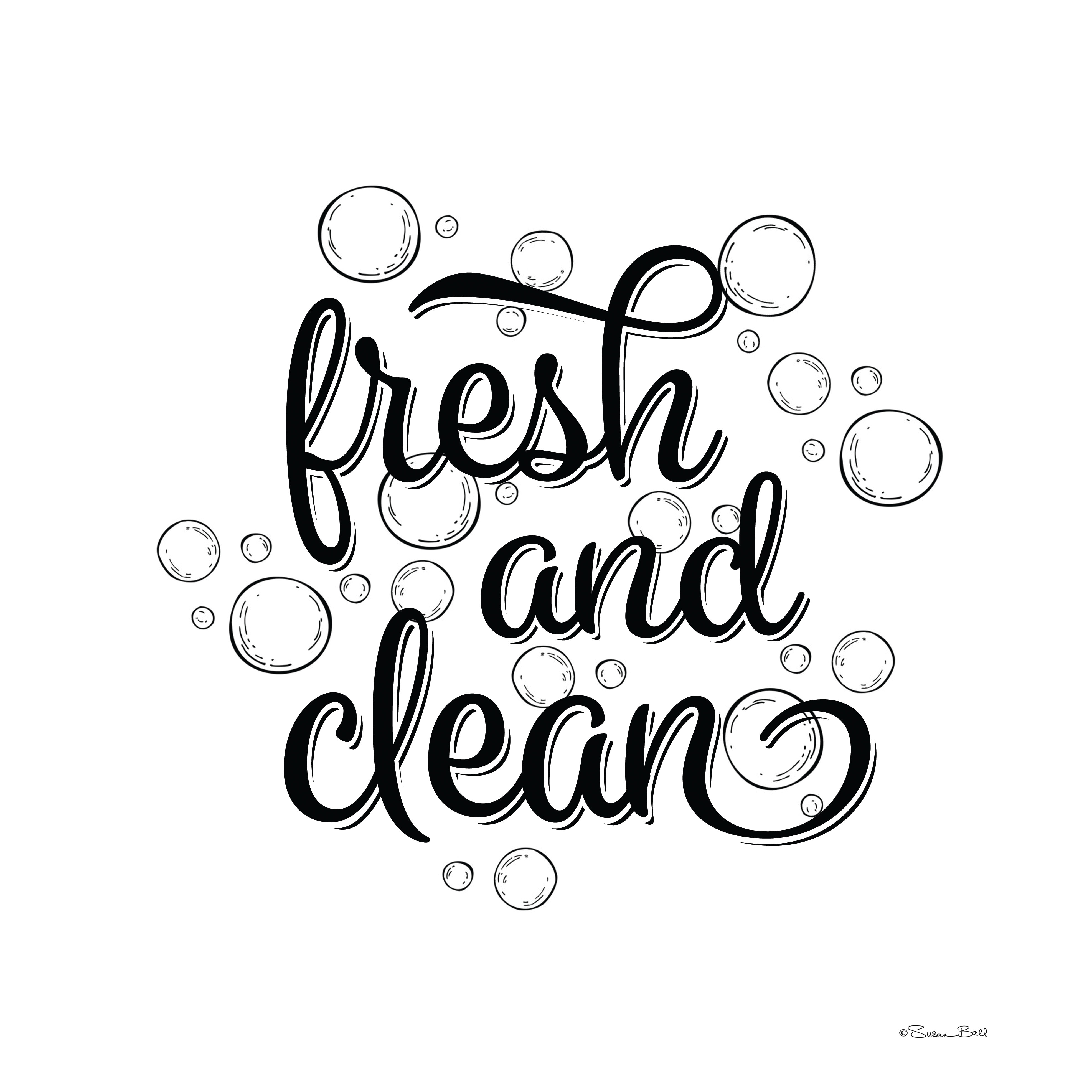 Ebern Designs Liann Fresh and Clean Bubbles by Susan Ball - Wrapped ...
