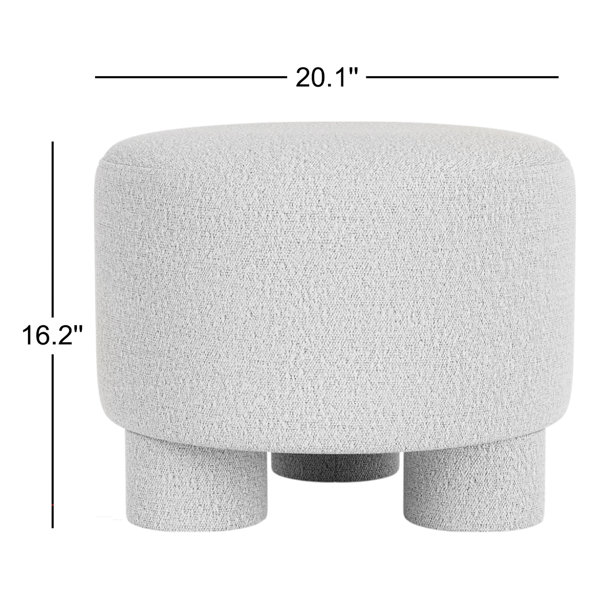 AllModern Neel Upholstered Pouf & Reviews | Wayfair