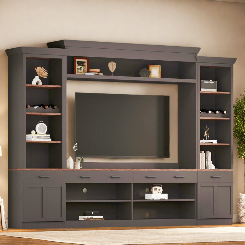 Red Barrel Studio® Entertainment Center for TVs up to 70" | Wayfair