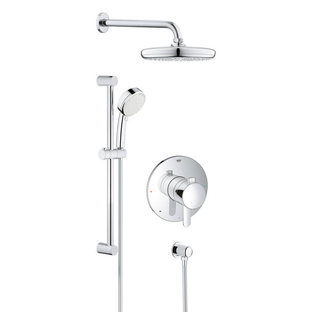 GROHE Retro-Fit™ Volume Control Pressure-Balanced Complete Shower ...