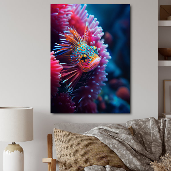Highland Dunes " Tropical Red Deep Sea Fish Nature Photography ...