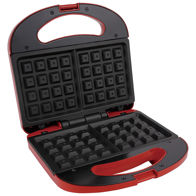 Better Chef Electric Nonstick Waffle Maker in Red | Wayfair