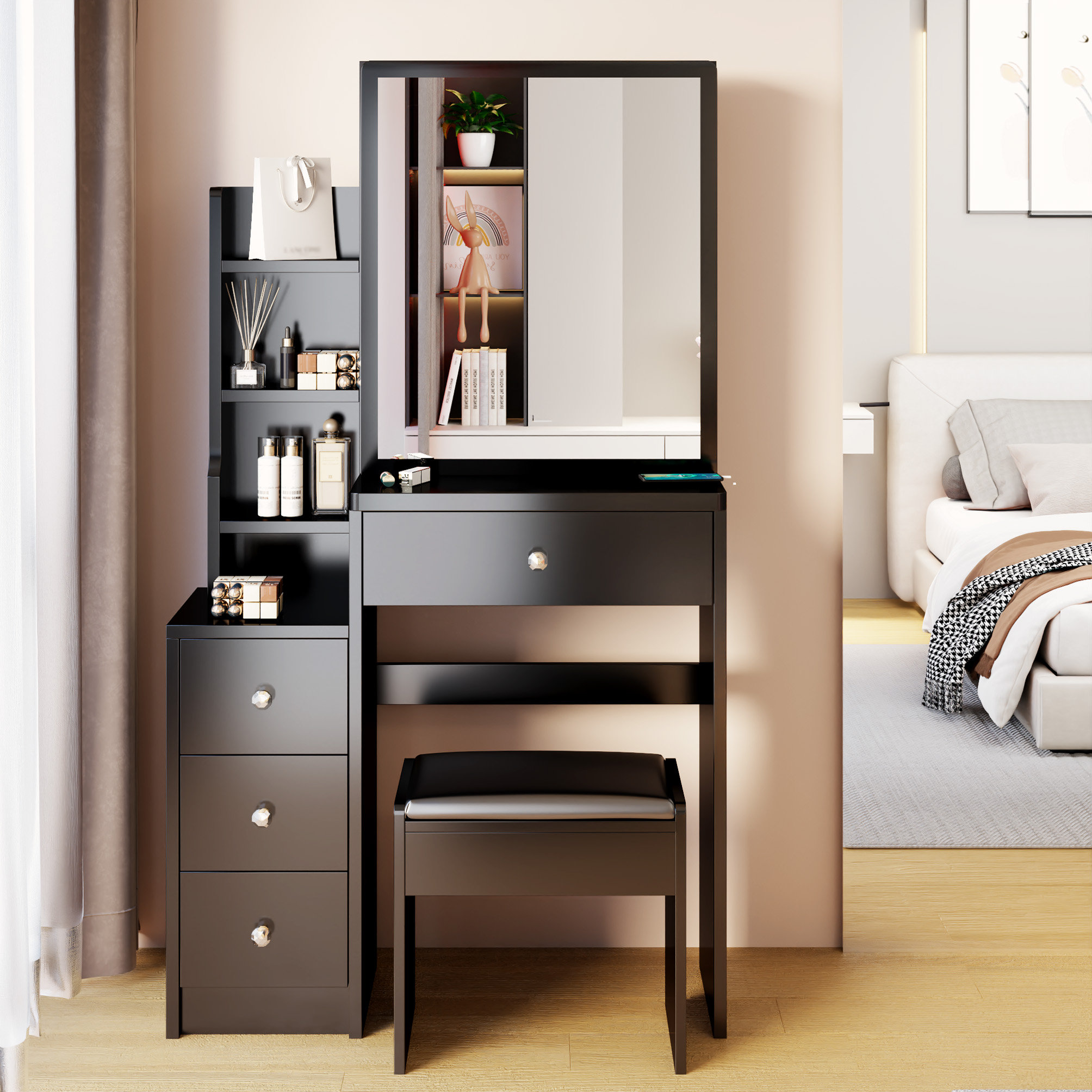 Latitude Run® Vanity Table | Wayfair