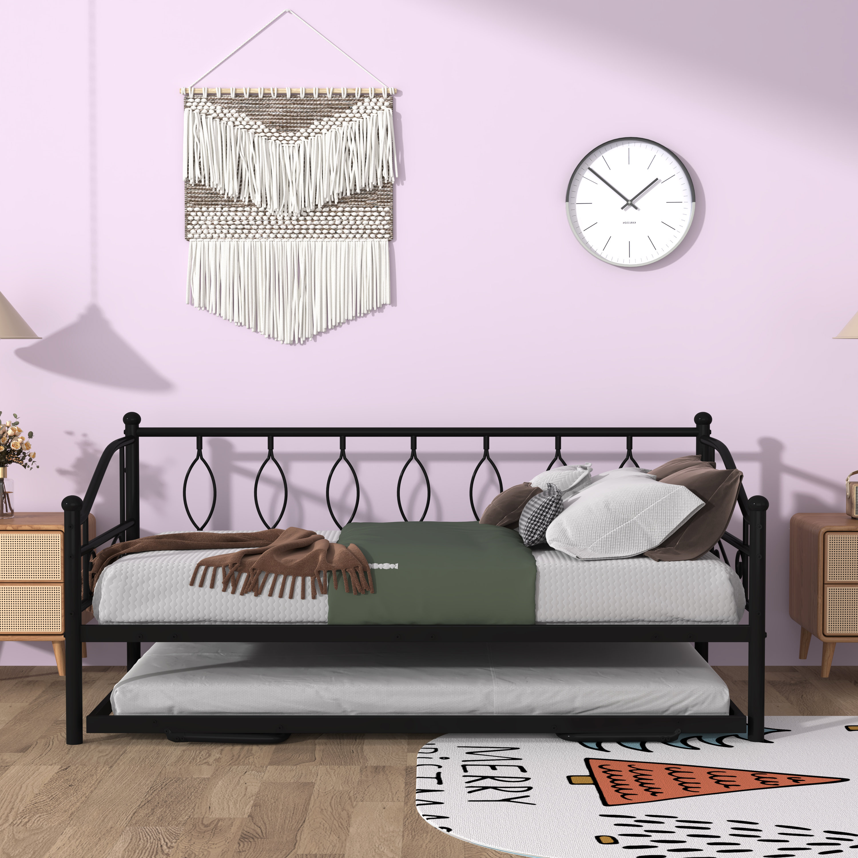 Red Barrel Studio® Benone Metal Open-Frame Bed | Wayfair