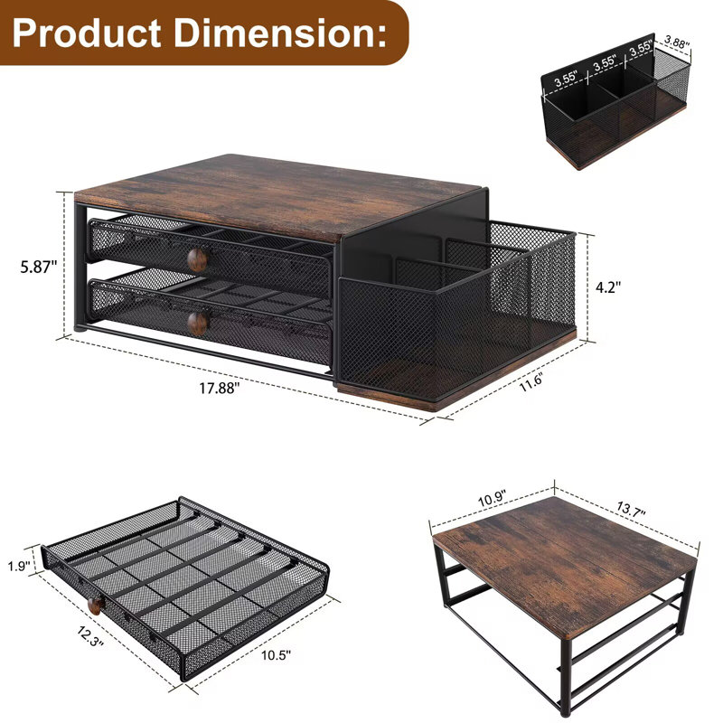 Looife Coffee Pod Storage | Wayfair