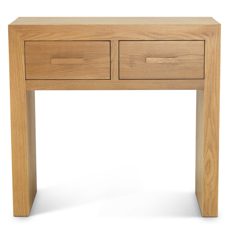 Gracie Oaks Aguilera 80cm Solid Wood Console Table | Wayfair.co.uk