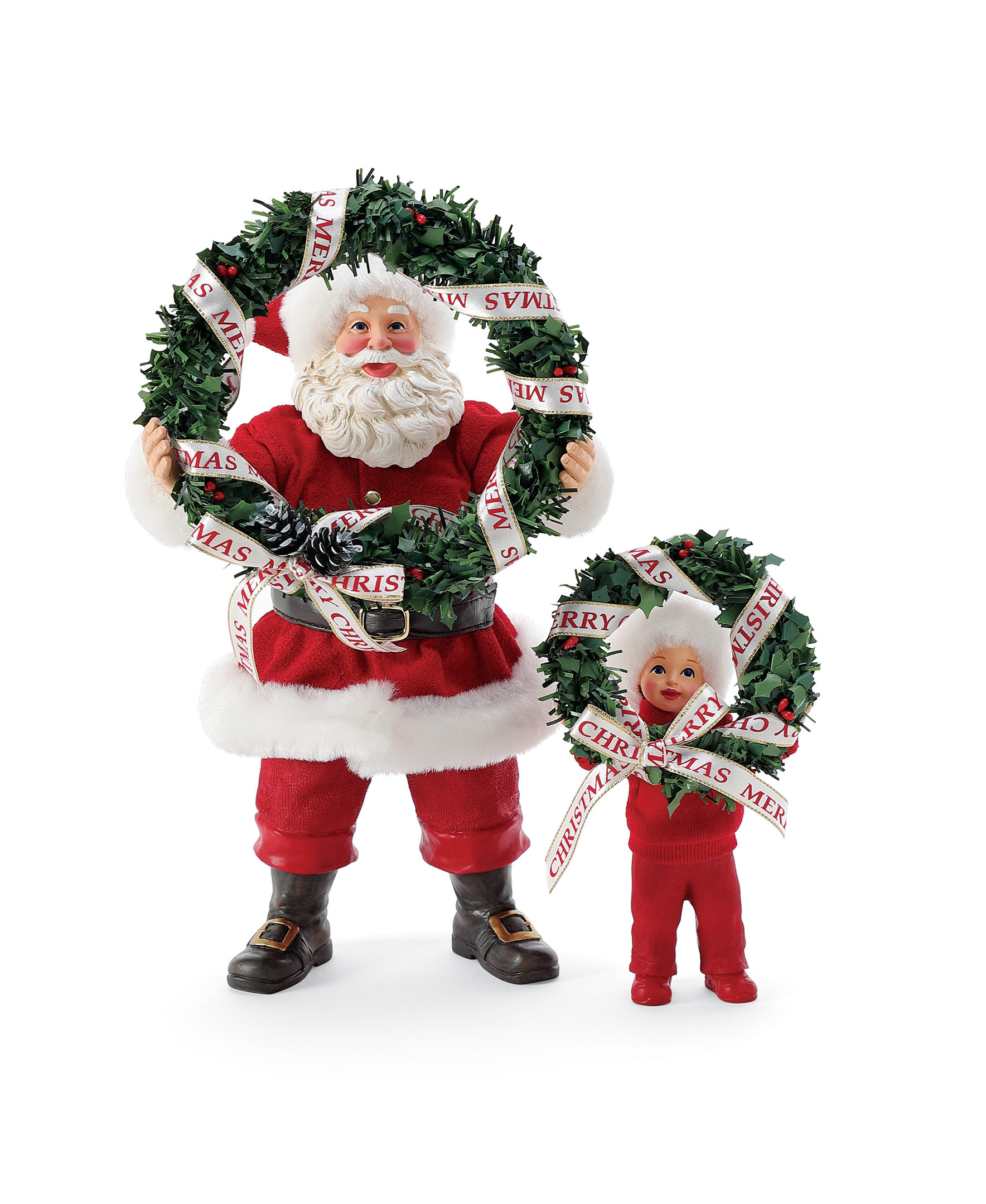 Possible Dreams Christmas Traditions Merry Merry Santa 12in | Wayfair