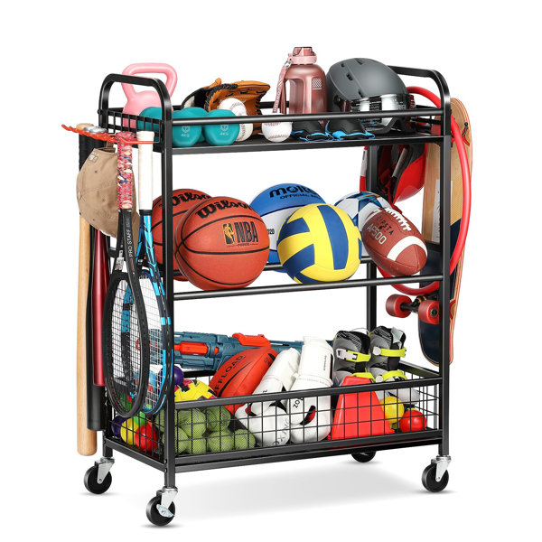 Rebrilliant Heavy Duty Sports Equipment Organizer – Weather Resistant ...