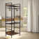 FURNOLD 60cm Industrial Heavy Duty Metal Open Wardrobe With Shelves ...