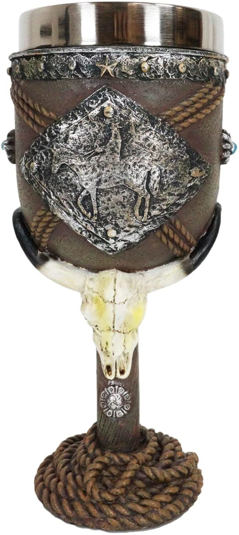 Foundry Select 6 oz. Stainless Steel Goblet | Wayfair