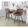 LumiSource Hannah Fixed-Height Counter Stool - Set Of 2 | Wayfair