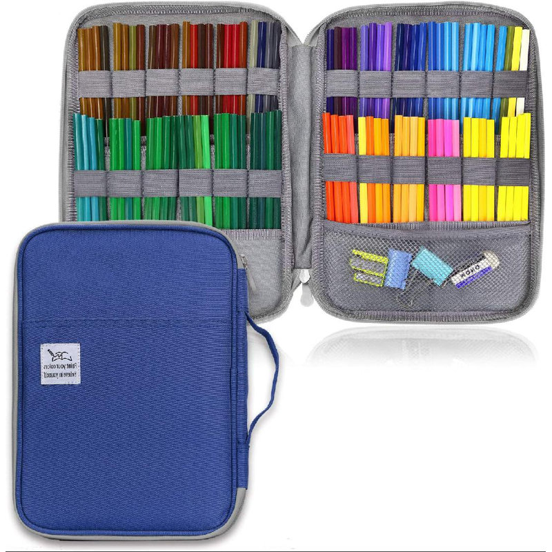 Ebern Designs Beachem Fabric Pen Holder | Wayfair