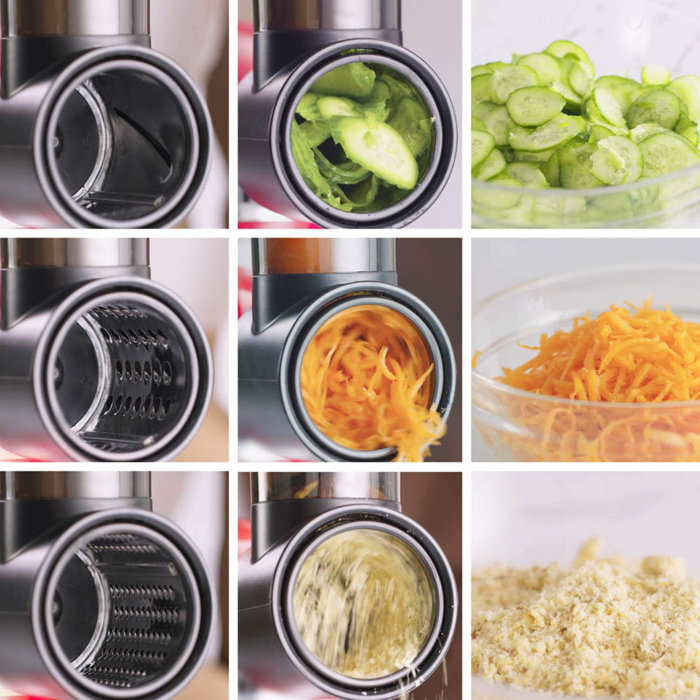 XHSJ Stainless Steel Electric Meat Slicer | Wayfair