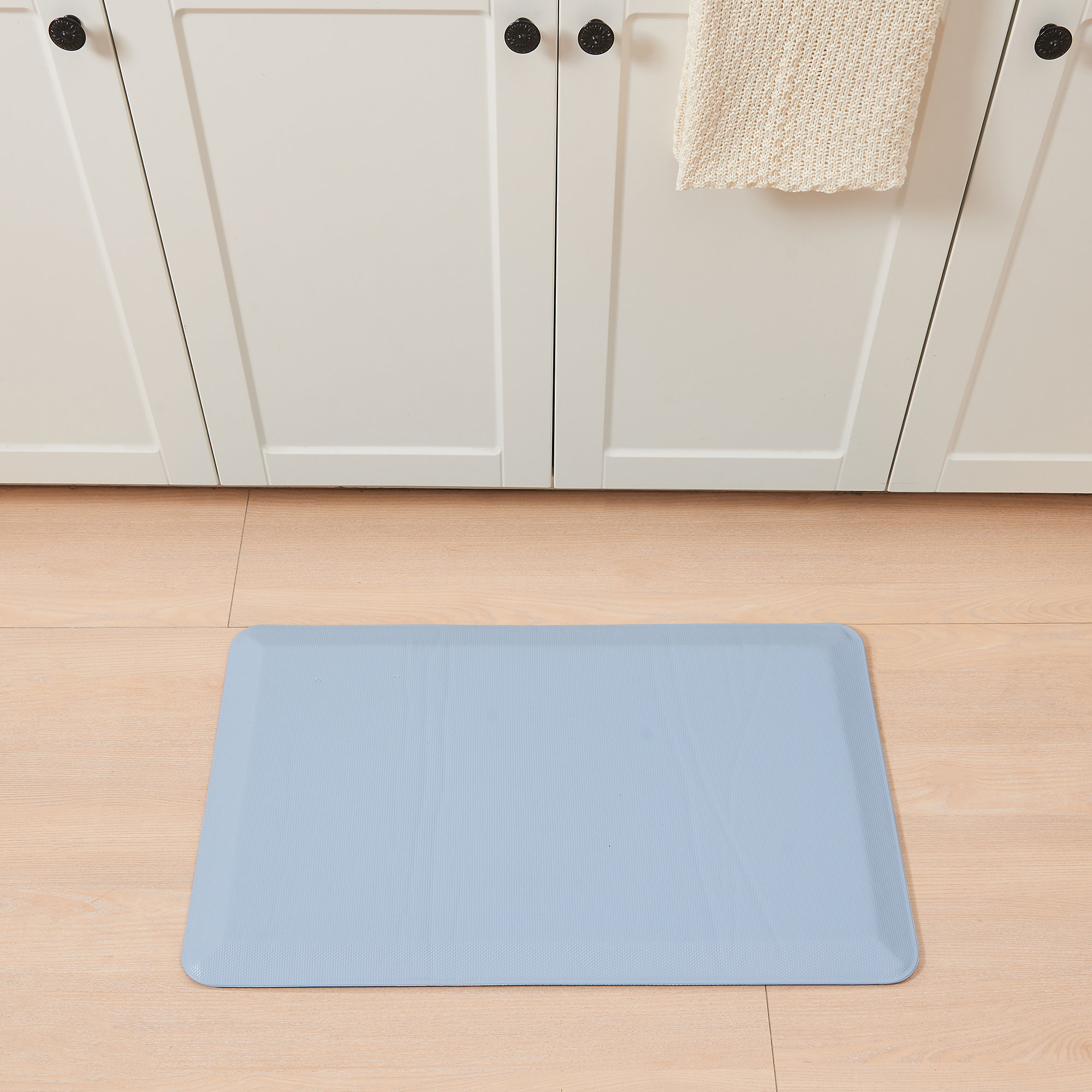 Prep & Savour Solid Textured Anti-Fatigue Kitchen Mat & Reviews | Wayfair
