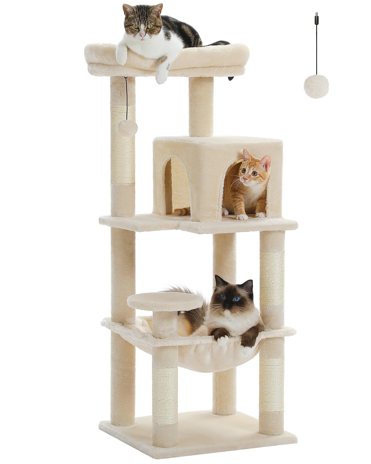 Archie & Oscar 116cm H Cat Tree | Wayfair.co.uk