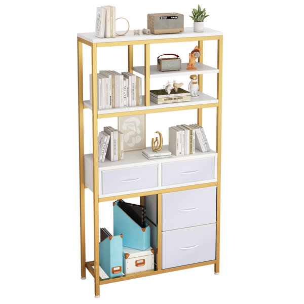 Mercer41 Jacquelina Storage Bookcase | Wayfair