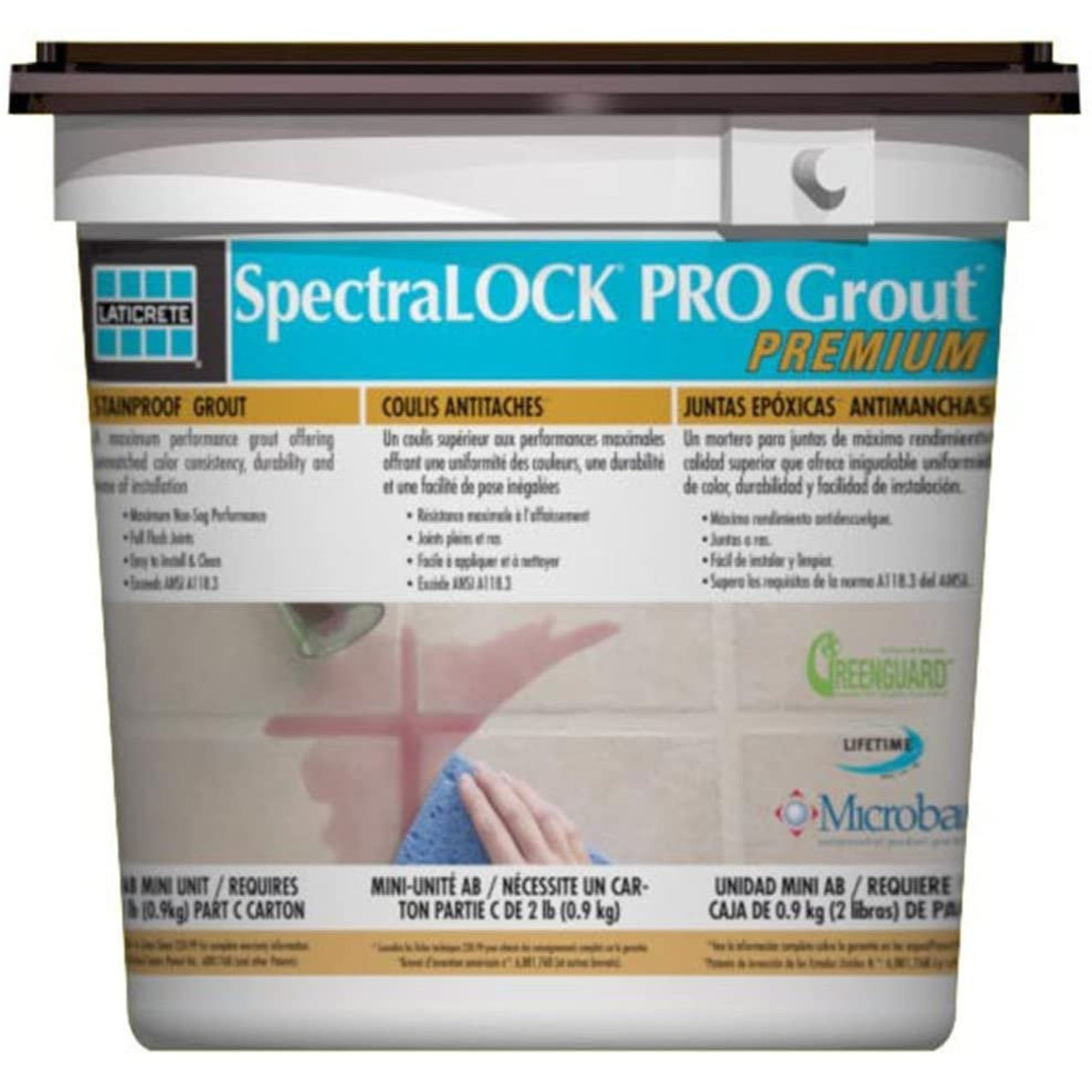 LATICRETE SPECTRALOCK PRO Premium Grout - Commercial- 12LB | Wayfair