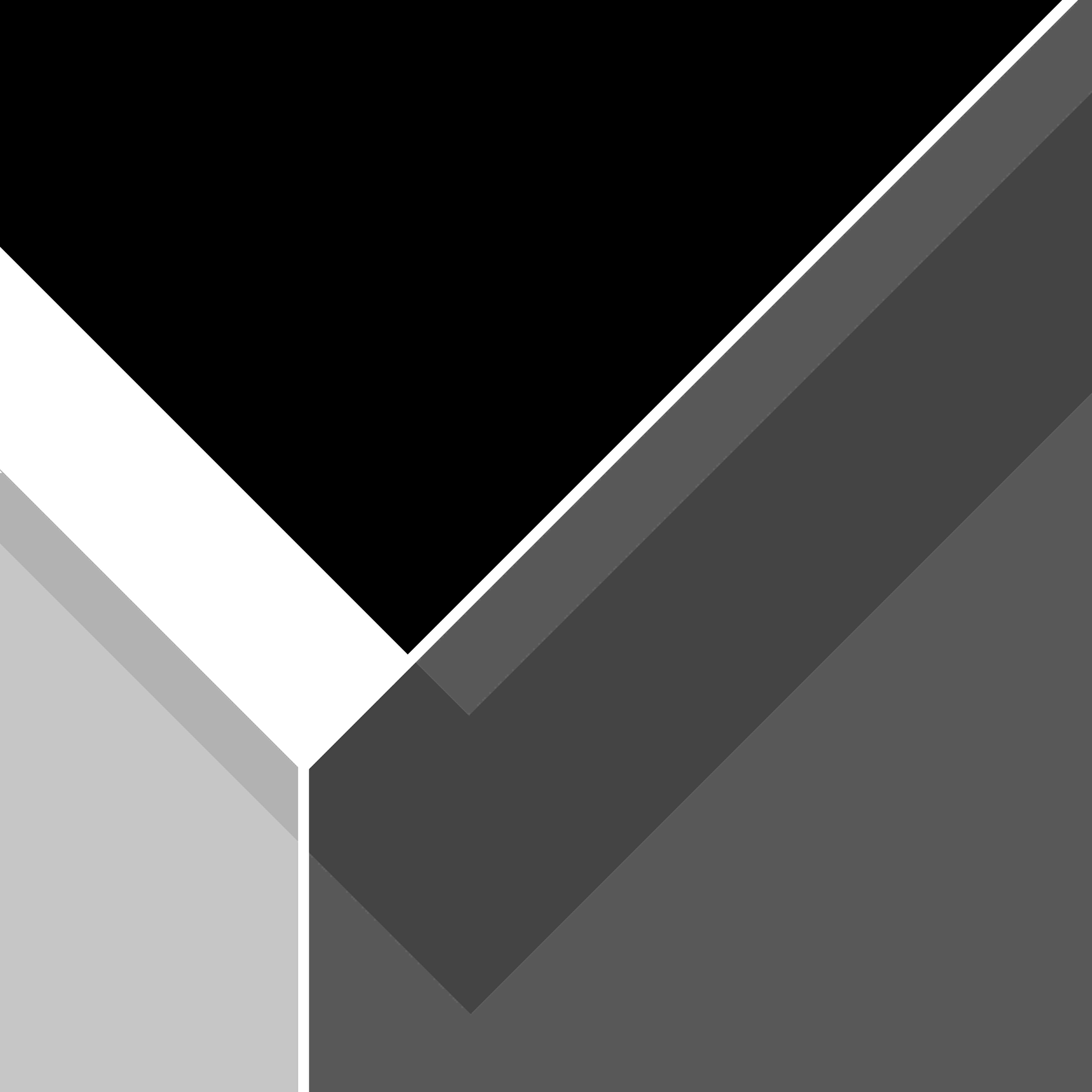 Wrought Studio™ Black White And Gray Color Block Asymmetrical | Wayfair