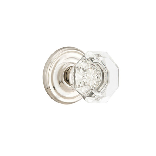 Emtek Privacy Knobset w/ Regular Rosette and Old Town Knob & Reviews ...