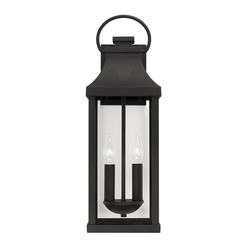 Birch Lane™ Caden 7" W X 21" H Outdoor 2-Light Medium Wall Lantern With ...