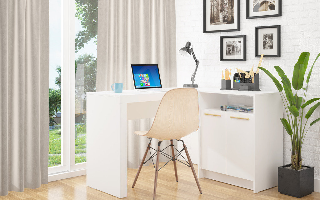 Orren Ellis Zänger L-Shape Executive Desk & Reviews | Wayfair