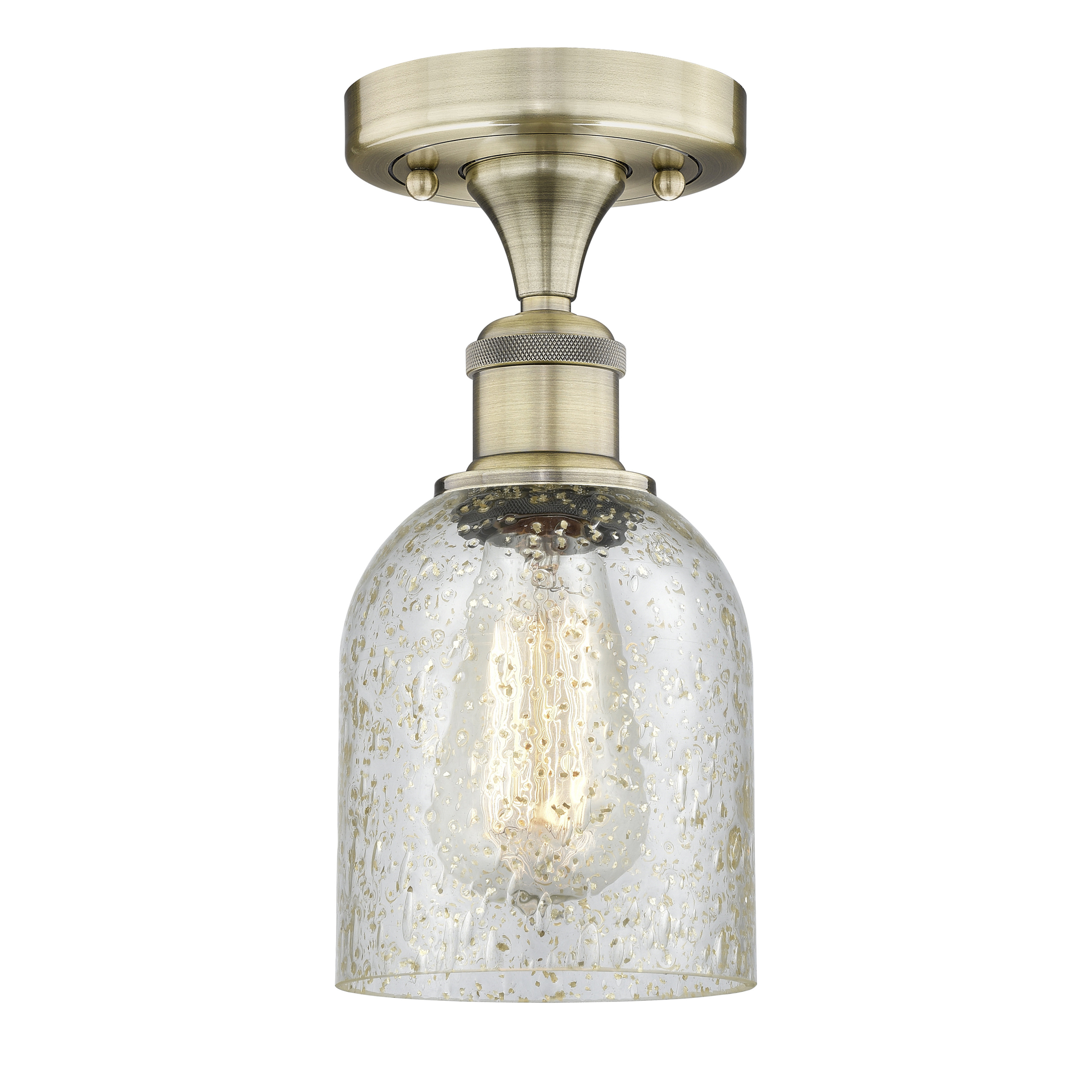 Breakwater Bay Losurdo Glass Semi Flush Mount | Wayfair