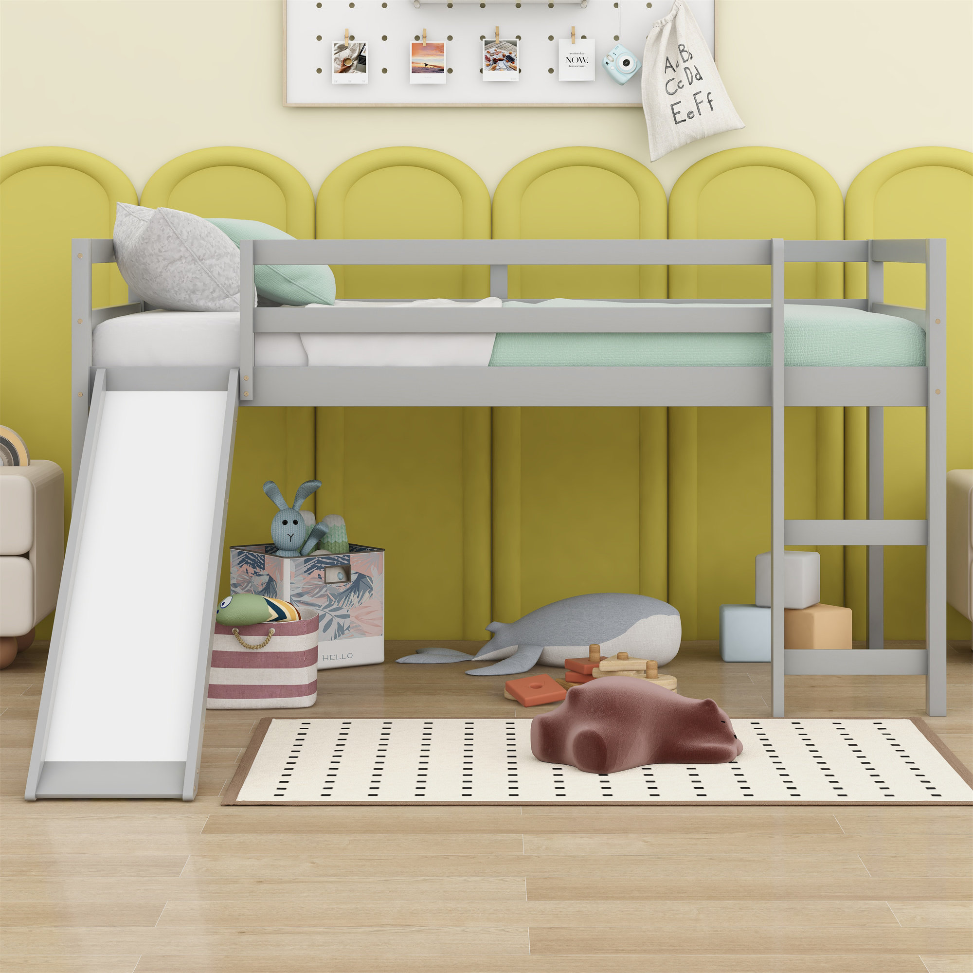 Harriet Bee Jayniyah Kids Twin Loft Bed | Wayfair