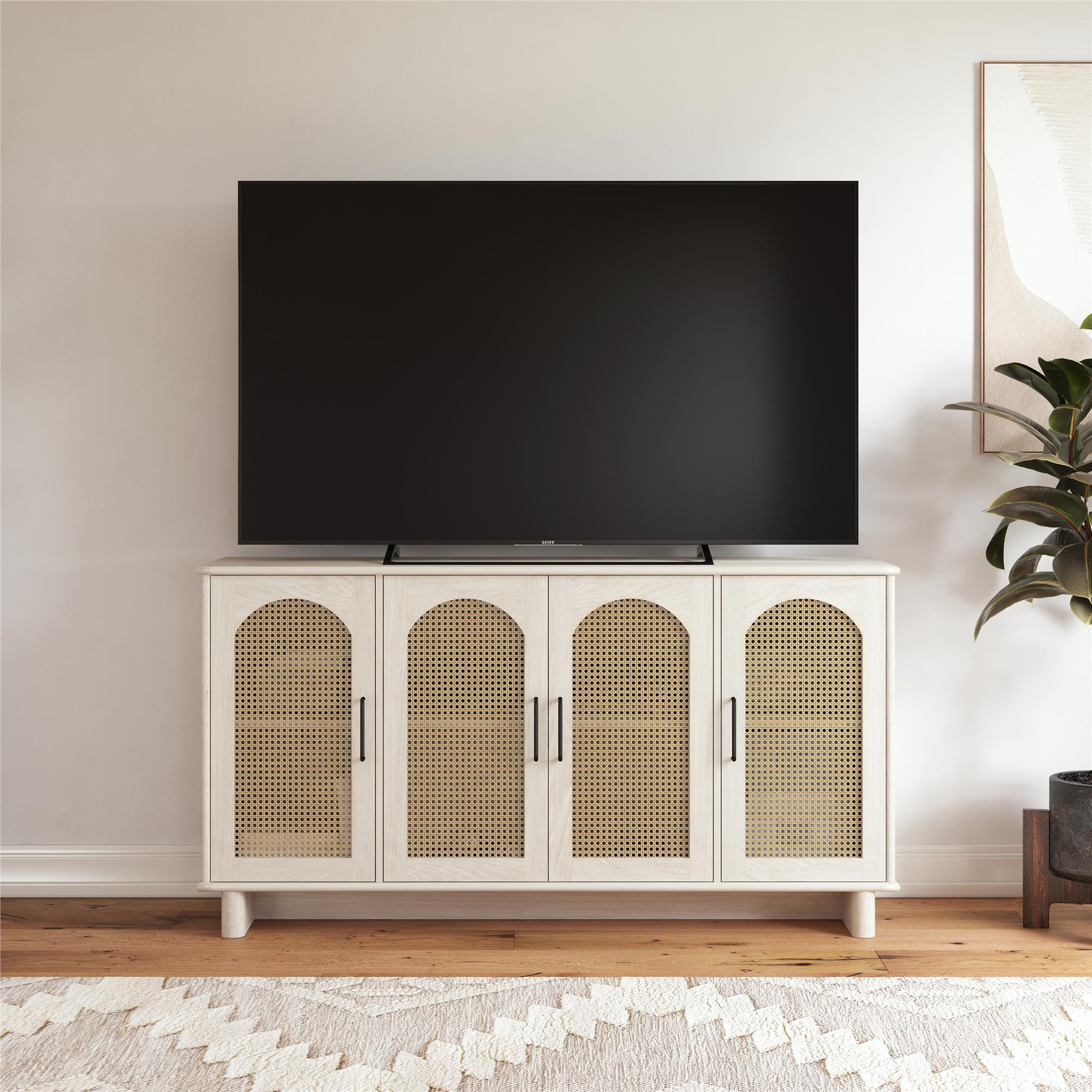 Ebern Designs Eerik Multi Use Console for 65" TVs & Reviews | Wayfair