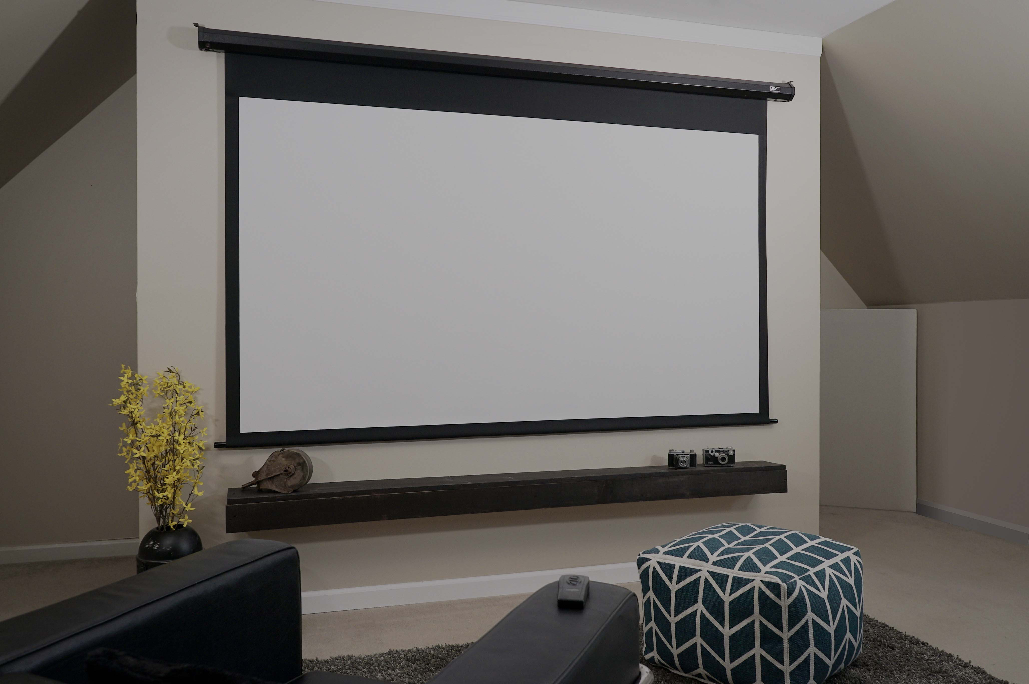 Elite Screens Spectrum series Electric Wall/Ceiling Mounted Projector ...