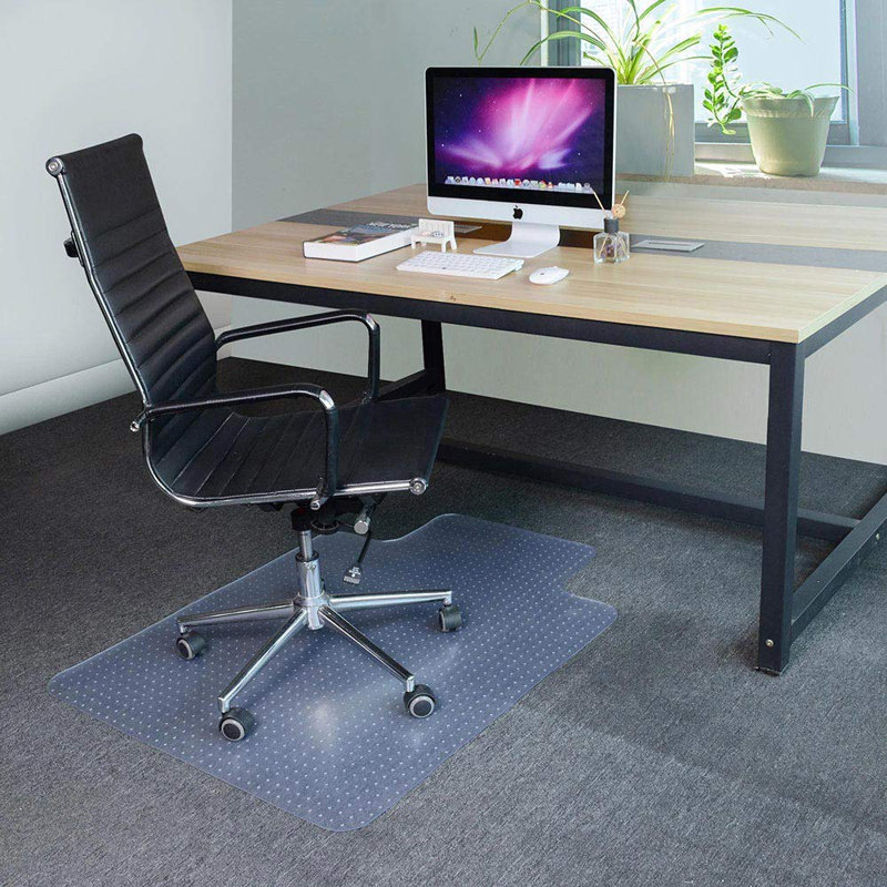 Ubesgoo Medium Pile Carpet Beveled Standard Lip Chair Mat & Reviews ...