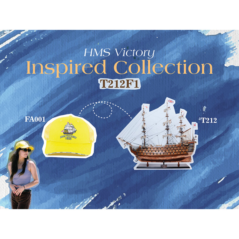Old Modern Handicrafts Ultimate HMS Victory Combo: A Model Ship and ...