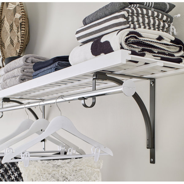 ClosetMaid Premium Wood Shelving Hang Rod & Reviews | Wayfair
