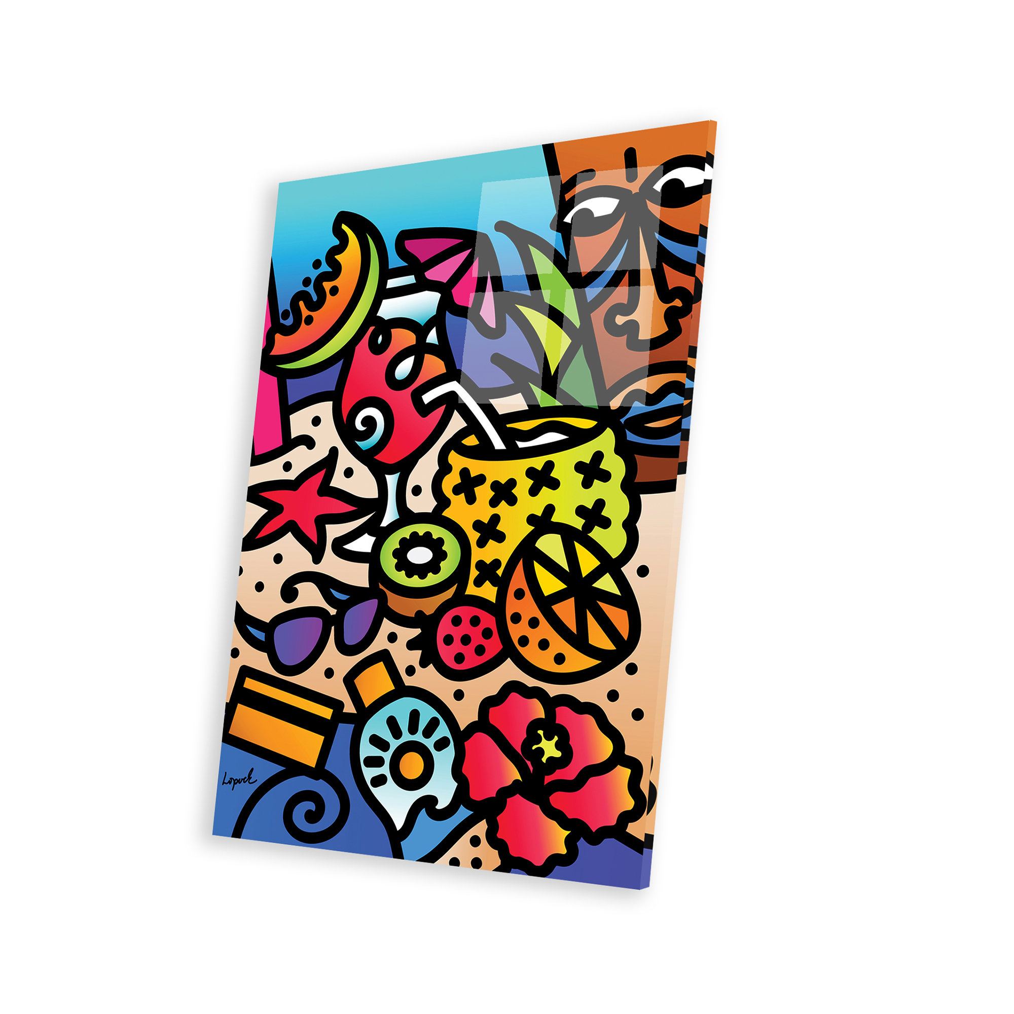 Highland Dunes Liquid Vacation by Lisa Lopuck | Wayfair